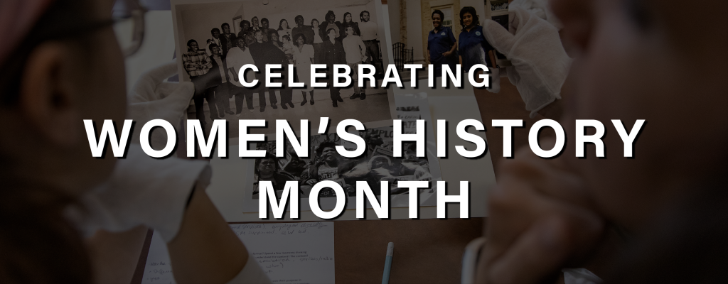 Women’s History Month resources at the University Libraries – UNC ...